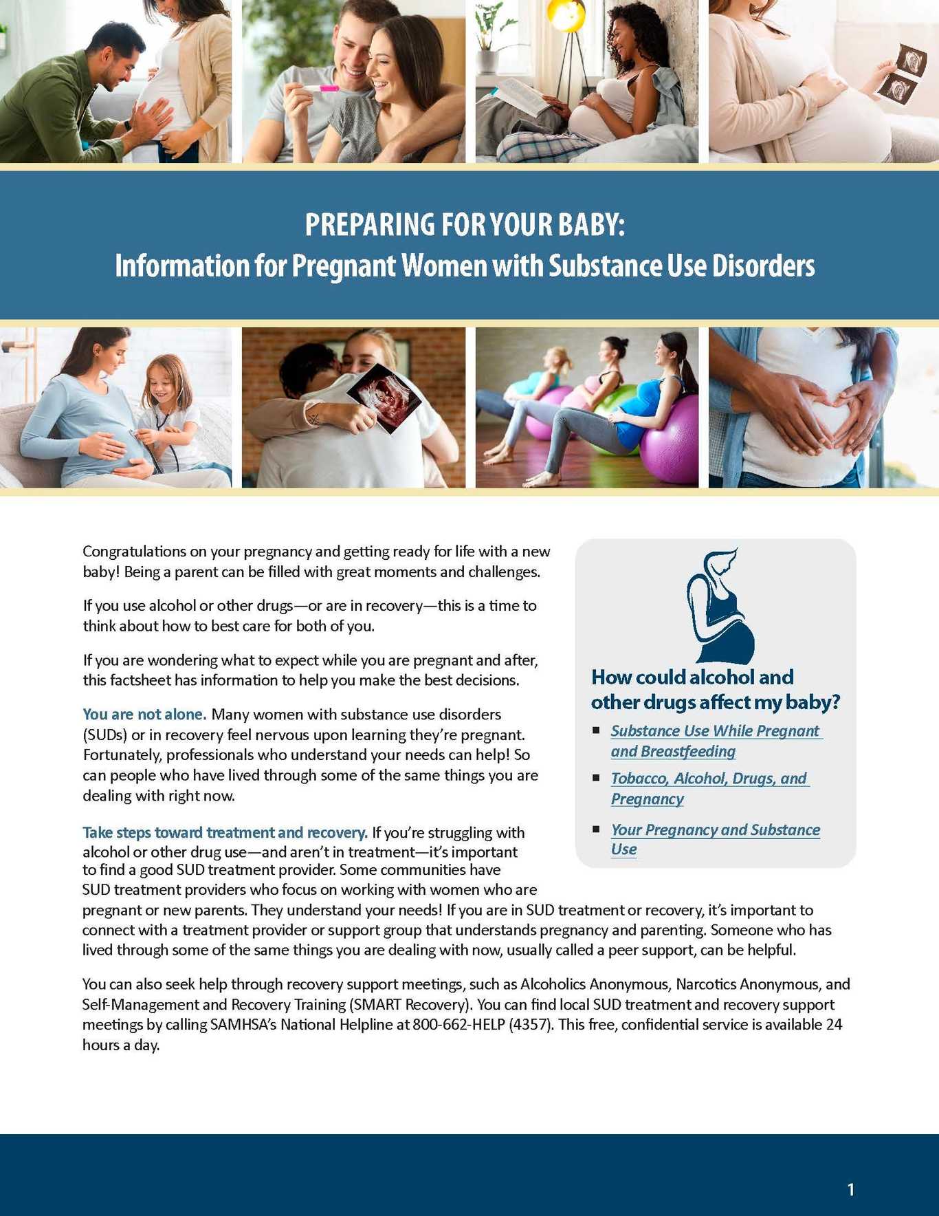 Preparing for Your Baby: Information for Pregnant and Parenting Women ...