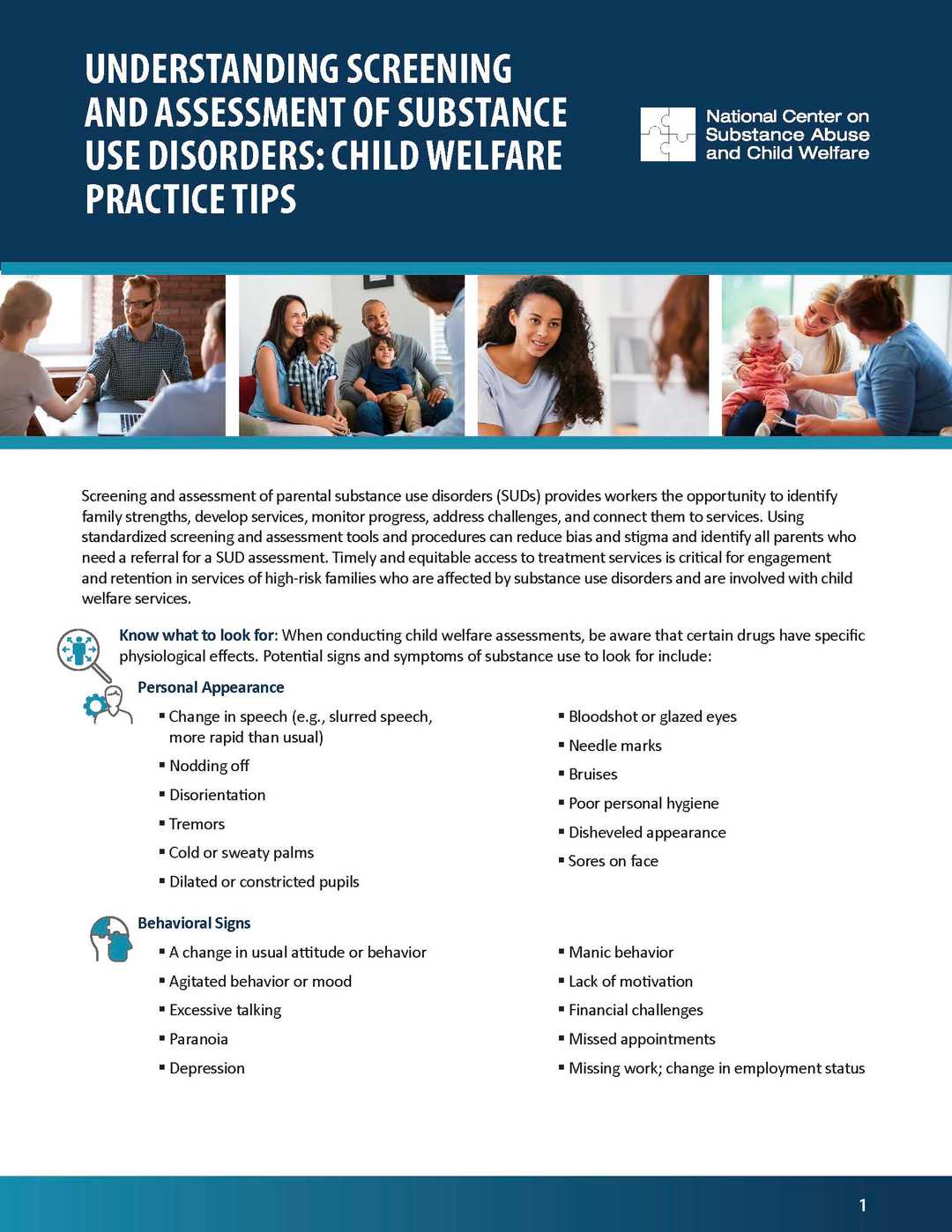 Understanding Screening and Assessment of Substance Use Disorders ...