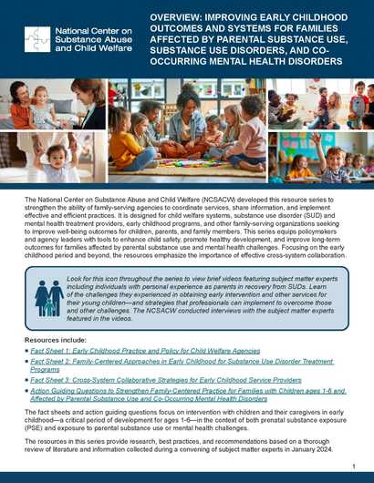 Improving Early Childhood Outcomes and Systems for Families Affected by ...